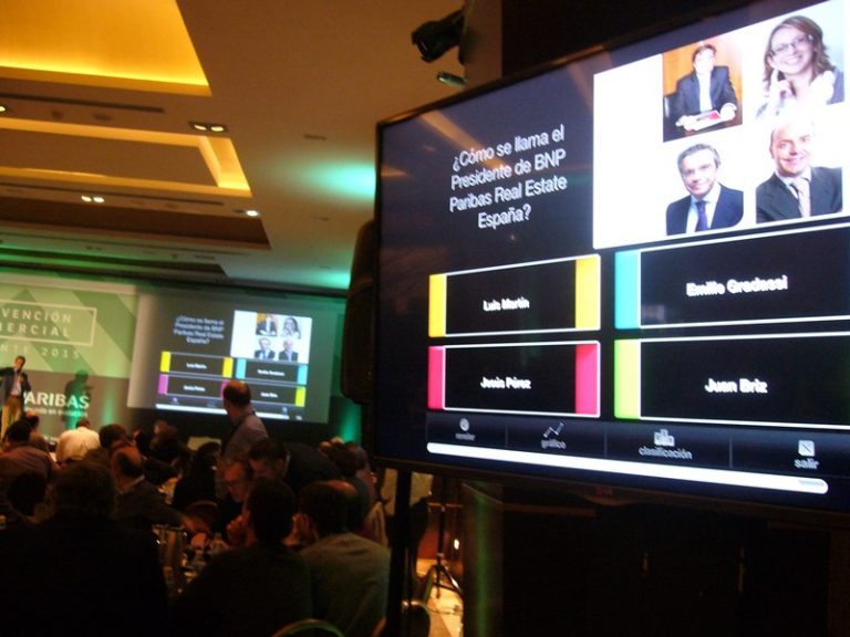 Concurso Trivial tipo Quiz con tablets de Eventos de Autor